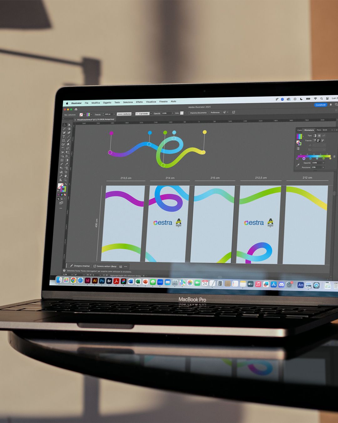 Estra and Alia - Store communication identity | Jam Area